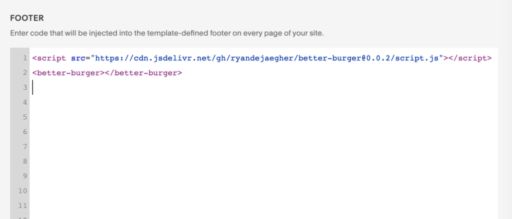 How To Add A Desktop Burger To Squarespace 7.1 | Ryan Dejaegher