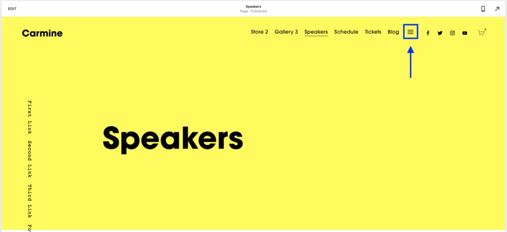 How To Add A Desktop Burger To Squarespace 7.1 | Ryan Dejaegher